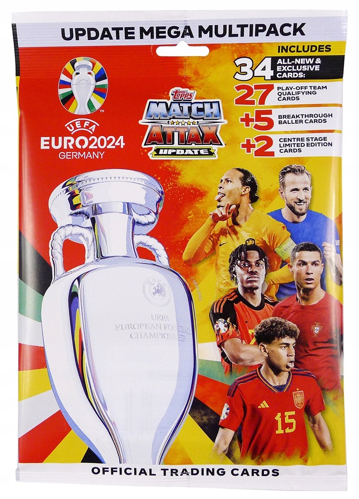 Topps Match Attax EURO 2024 - KARTY PIŁKARSKIE POLSKA LEWANDOWSKI YAMAL - 15760556406 ...