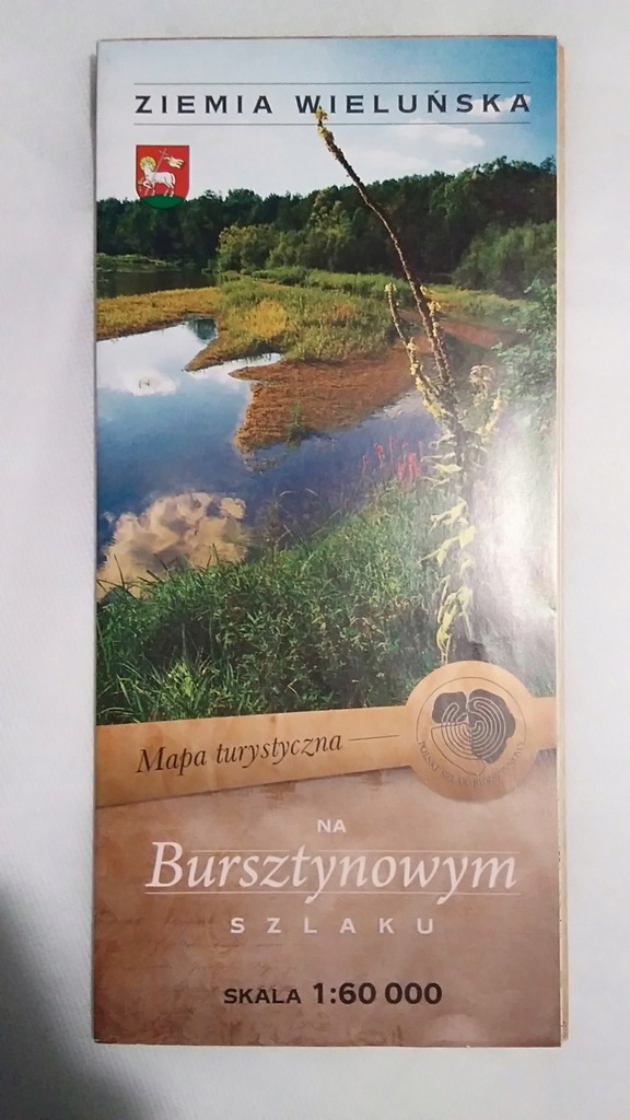 ZIEMIA WIELUŃSKA mapa turystyczna 2010 r. Wieluń - 14709933435 - oficjalne archiwum Allegro