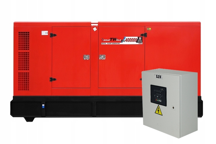AGREGAT GENERATOR PRĄDOTWÓRCZY WYCISZ. 400 KVA ATS - 13230387520 - oficjalne archiwum Allegro