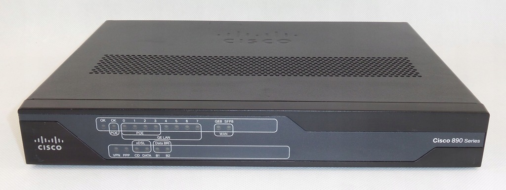 Cisco C897VA-K9 VDSL2/ADSL2 Sec Router POE - 12269923669 - oficjalne ...