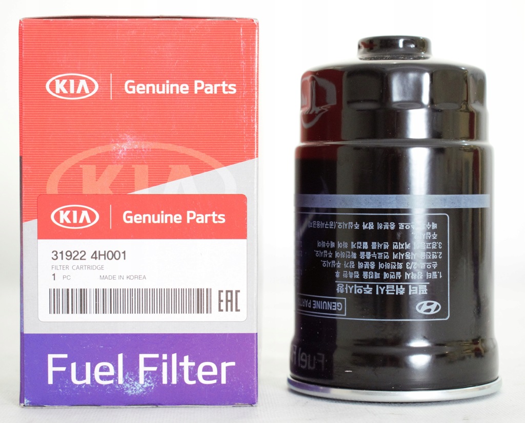 FILTR PALIWA OE KIA HYUNDAI CRDI 319224H001 - 9236583218 - oficjalne ...