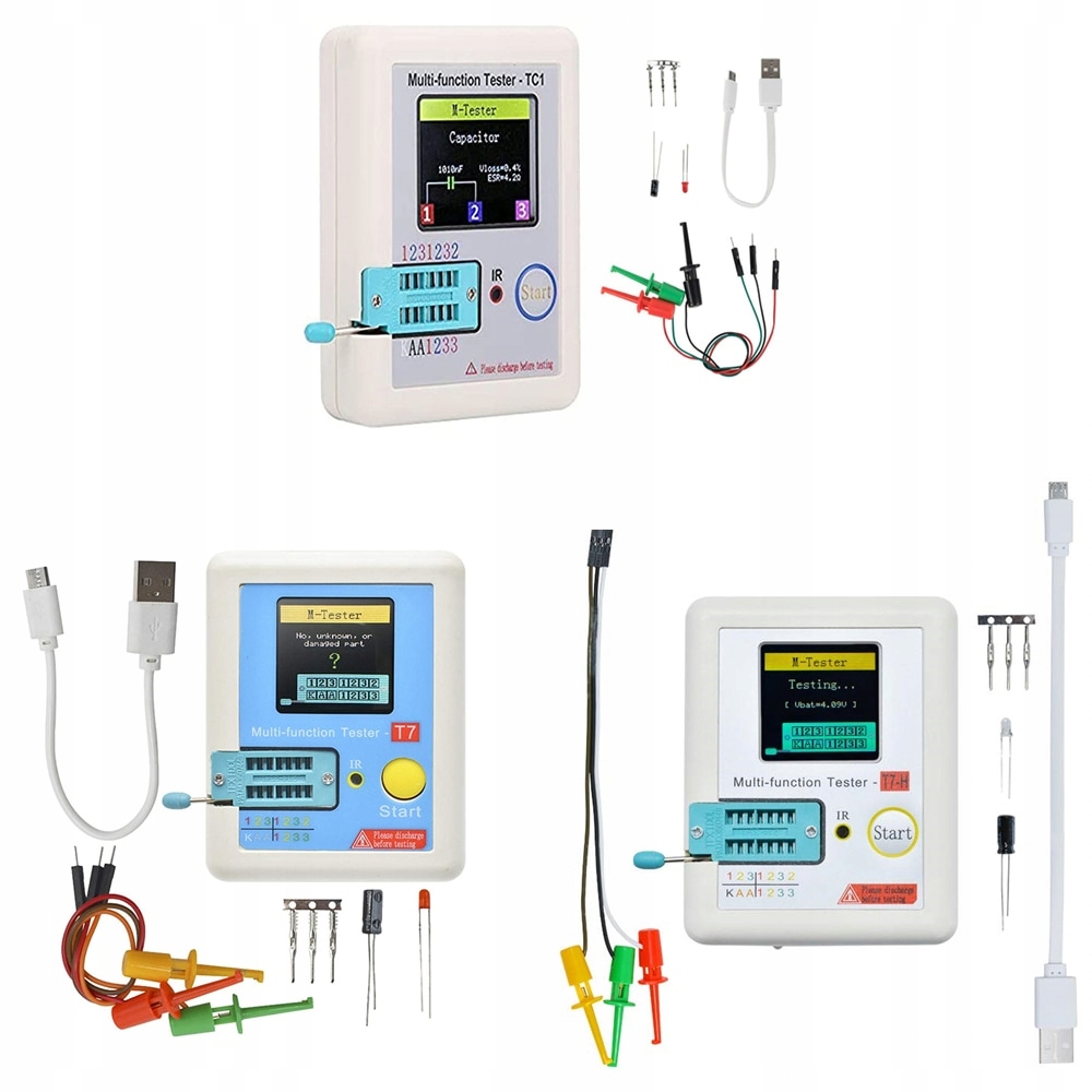 LCR-TC1 TCR-T7 TC-T7-H Transistor Tester - 12678422509 - oficjalne ...