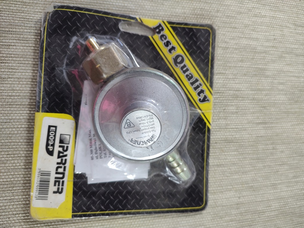 REDUKTOR GAZOWY PARTNER E009-P - 12415274938 - oficjalne archiwum Allegro