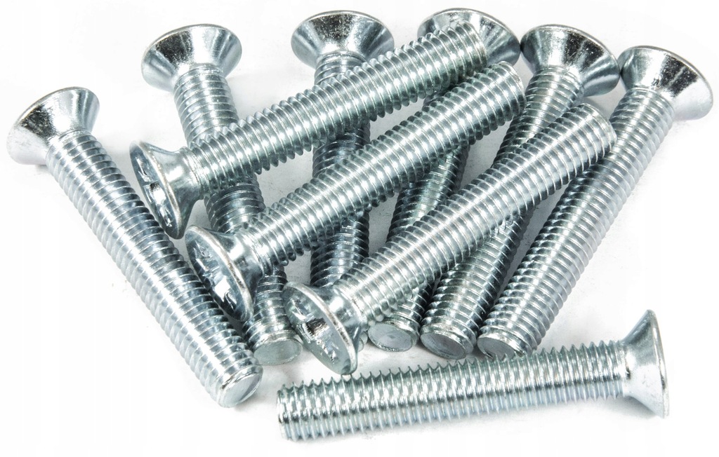 Wkręt śruba stożkowa M4x25mm ocynk DIN965 100szt - 11362021414 ... Wkręt śruba stożkowa M4x25mm ocynk DIN965 100szt - 11362021414 ...