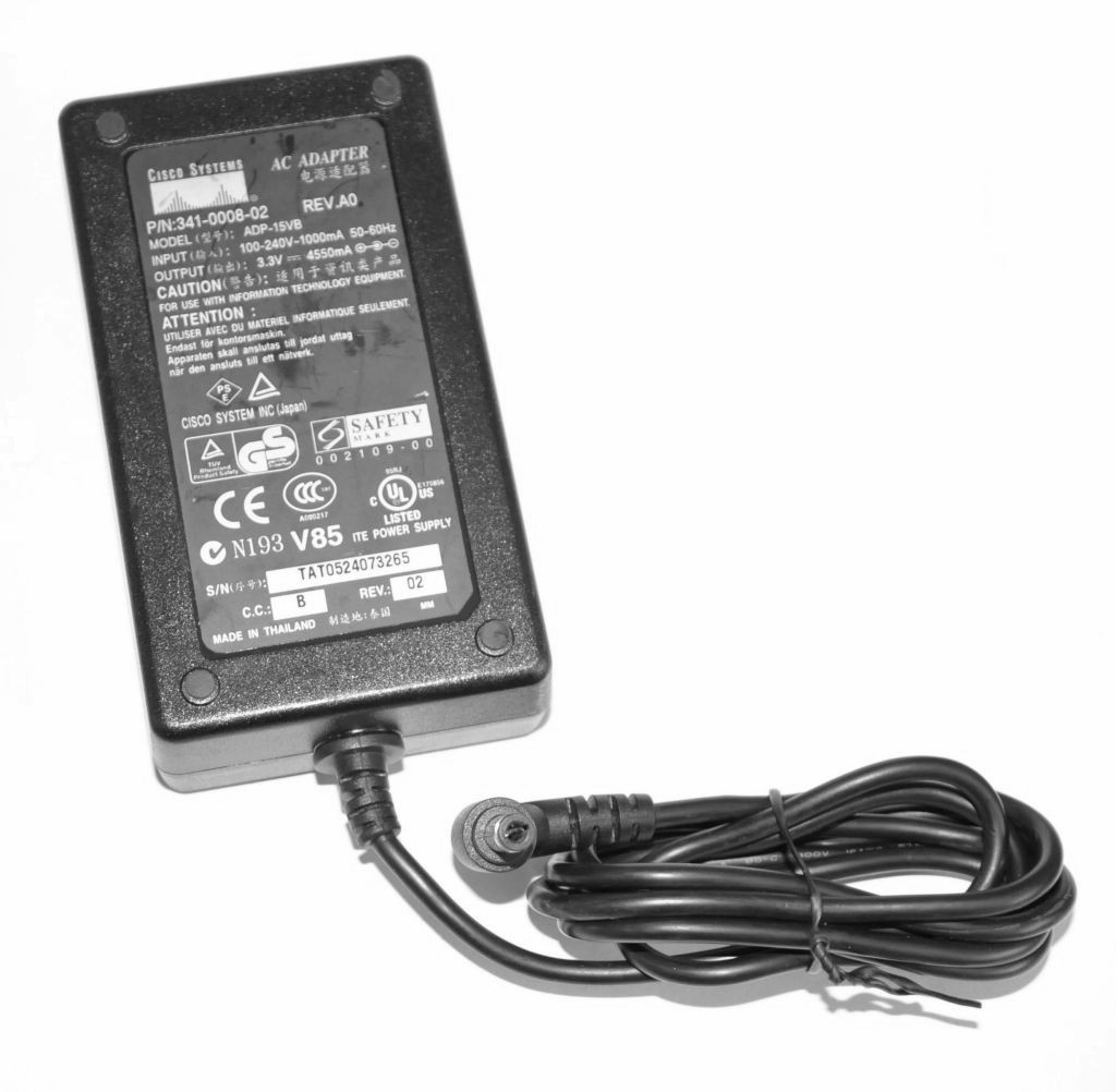 Org. Zasilacz CISCO PIX ADP-15VB 3.3V 4550mA - 12226391385 - oficjalne archiwum Allegro