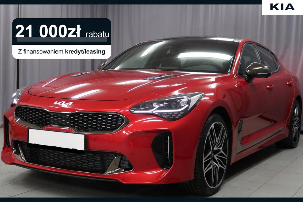 Kia Stinger GT 3.3 T-GDi V6 366KM AWD 8AT - 12782989269 - oficjalne archiwum Allegro