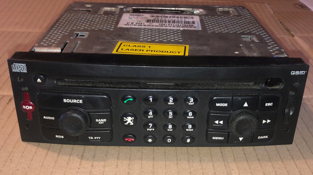 RADIO RT3 N1 NAWIGACJA PEUGEOT 307 96527455XT - 9508552973 - oficjalne ...