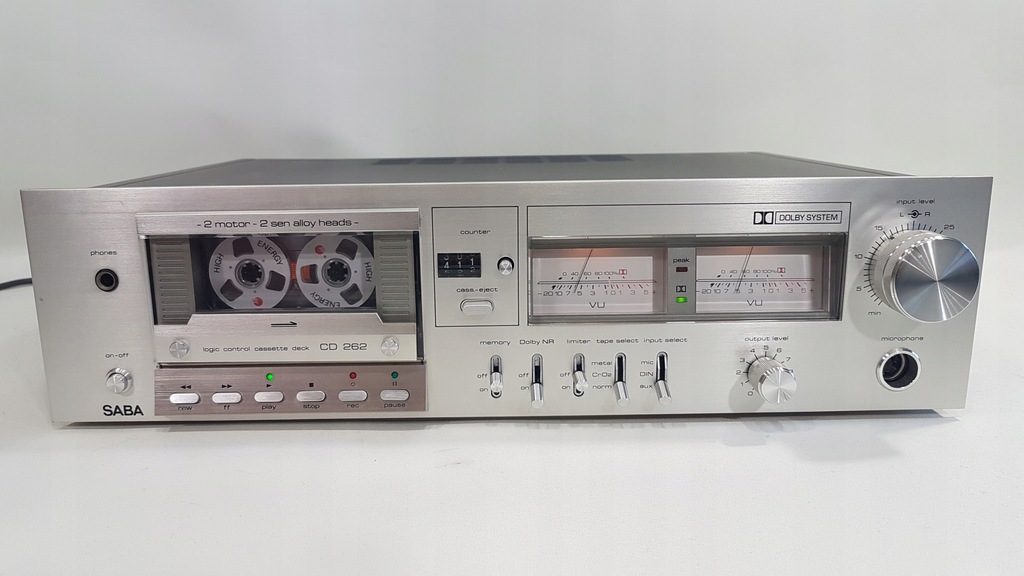 MAGNETOFON SABA CD 262 / 2 GŁOWICE / #1 - 12726282130 - oficjalne ...