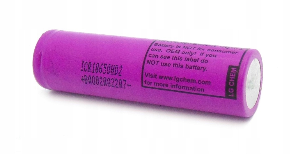Akumulator Li-ion LG ICR18650-HD2 2000mAh 25A - 12387863171 - oficjalne ... Akumulator Li-ion LG ICR18650-HD2 2000mAh 25A - 12387863171 - oficjalne ...