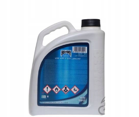SMAR BEL-RAY WIRE ROPE GEAR LUBRICANT 4L - 12581039692 - oficjalne ...