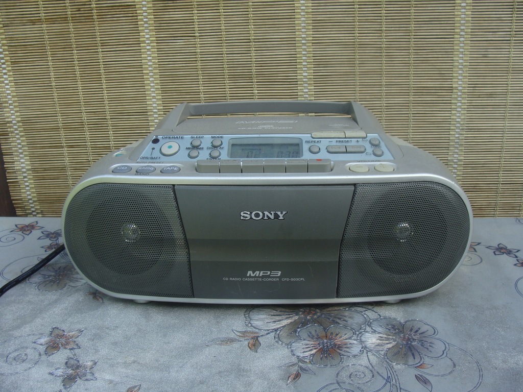 RADIOODTWARZACZ SONY MODEL.CFD-S03 CPL - 12248122265 - oficjalne ...