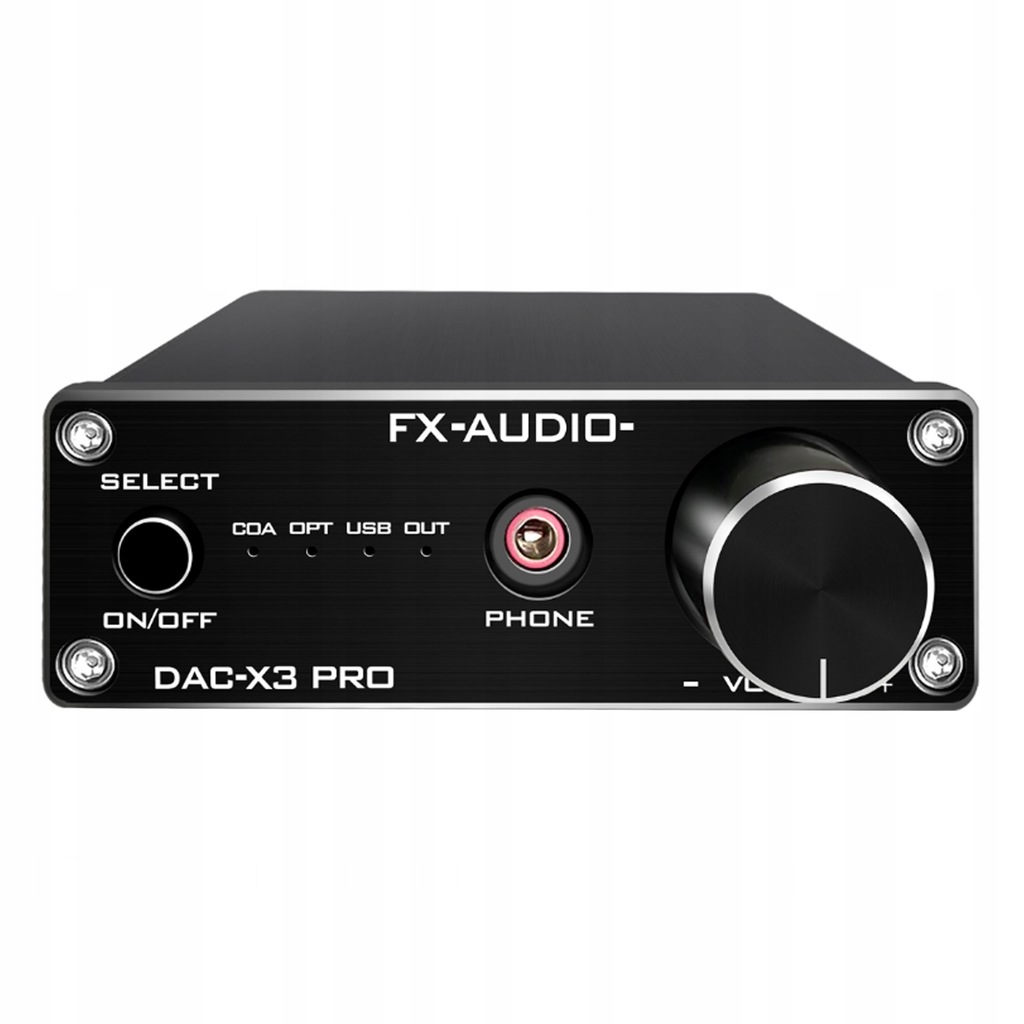 WZMACNIACZ SŁUCHAWKOWY FX-AUDIO DAC-X3 PRO CZARNY - 13827021165 ...