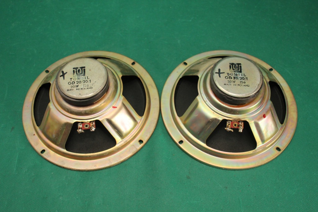 Unitra Tonsil 2 głośniki GD 20/20 - 15 Ohm - 12848236649 - oficjalne ...