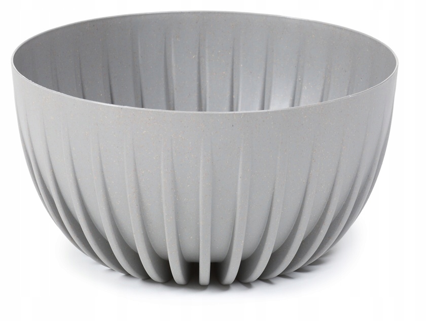 Doniczka misa Mira Eco-Wood 300 szary Lamela - 11617820332 - oficjalne archiwum Allegro