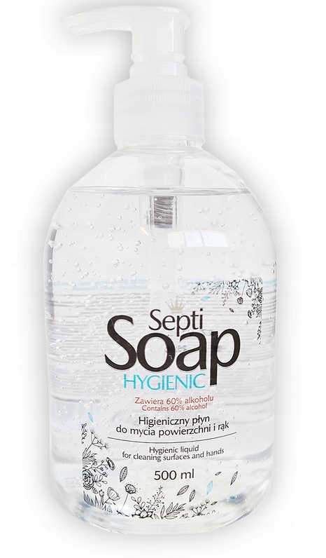 Septi Soap Hygienic płyn 0,5l - po terminie - 12182561478 - oficjalne ...