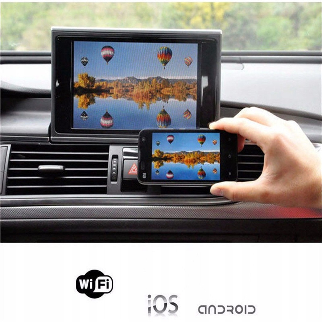 Samochodowy transmiter Wi-Fi - Android IOS - 7454457916 - oficjalne archiwum Allegro