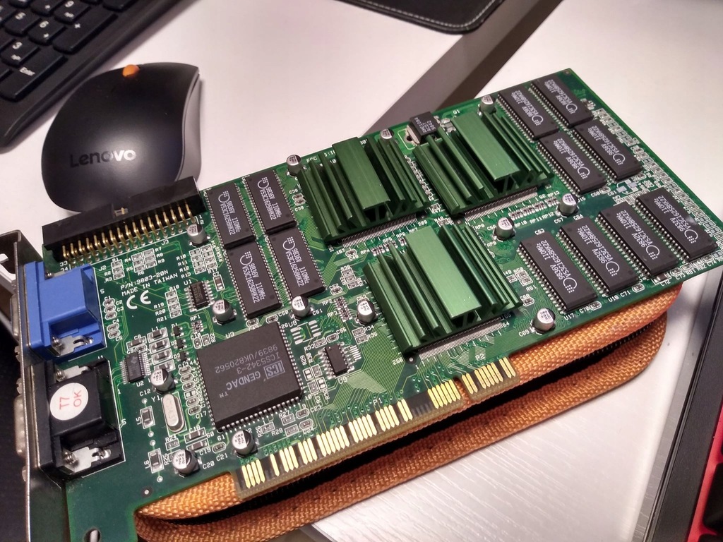 3dfx Gainward Dragon 3000 Voodoo 2 12mb + S3 4mb - 7818227302 ...