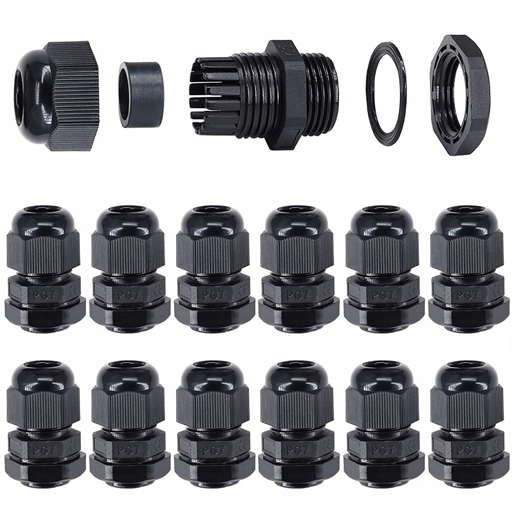 DŁAWICZKI KABLOWE ZŁĄCZA OCHRONA DRUTU PG7, PG9, PG11, PG13.5, PG16 - 15529659254 - oficjalne ...