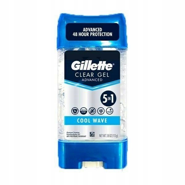 Gillette Clear Gel Advanced 107 g Antyperspirant - 12856302723 ...