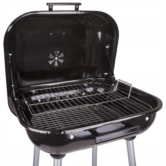 Ogrodowy Gril Węglowy z Pokrywą - 8086796345 - oficjalne archiwum Allegro