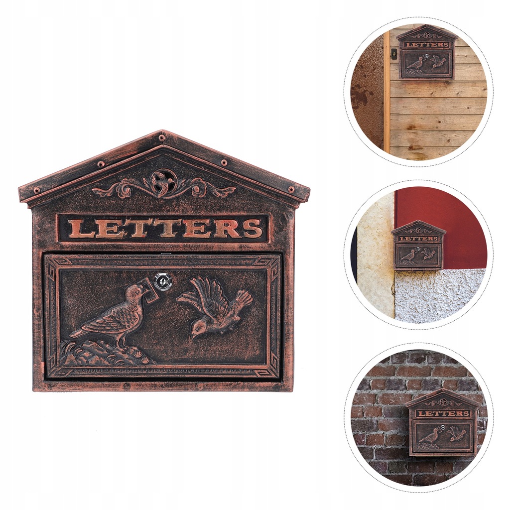 Wall Mounted Mailboxes Old Style Post Locking - 13606804272 - oficjalne ...