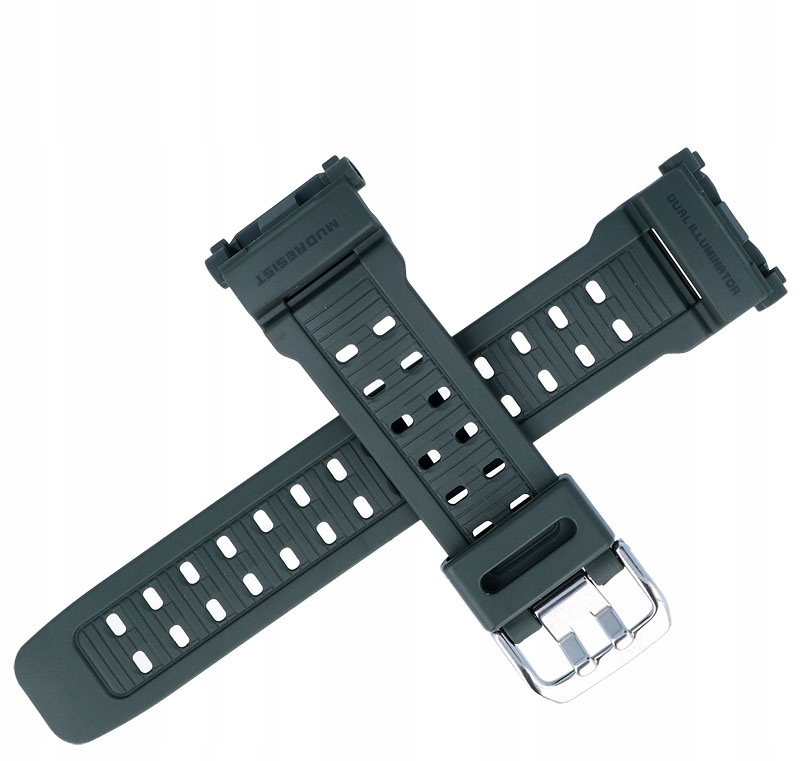 Oryginalny pasek CASIO G-9000-3V ZIELONY MATOWY - 8251247013 - oficjalne archiwum Allegro