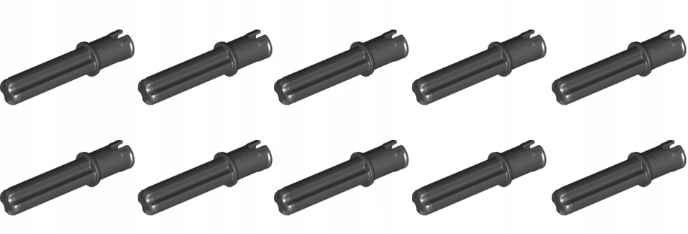 LEGO Technic Ośka z pinem 18651 czarny - 10 szt - 8931632918 ...