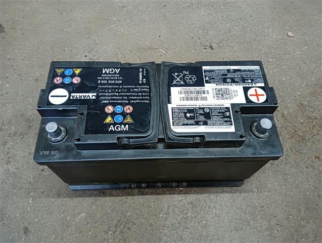 AKUMULATOR AGM 12V 92Ah 850A 4F0915105E AUDI A4 A5 - 12682539690 ...