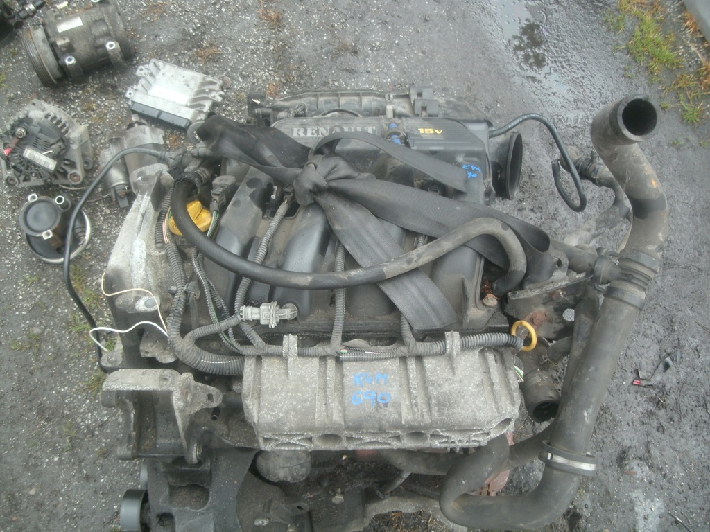 SILNIK DACIA LOGAN DUSTER RENAULT 1.6 16V K4M690 - 12252349916 ... SILNIK DACIA LOGAN DUSTER RENAULT 1.6 16V K4M690 - 12252349916 ...