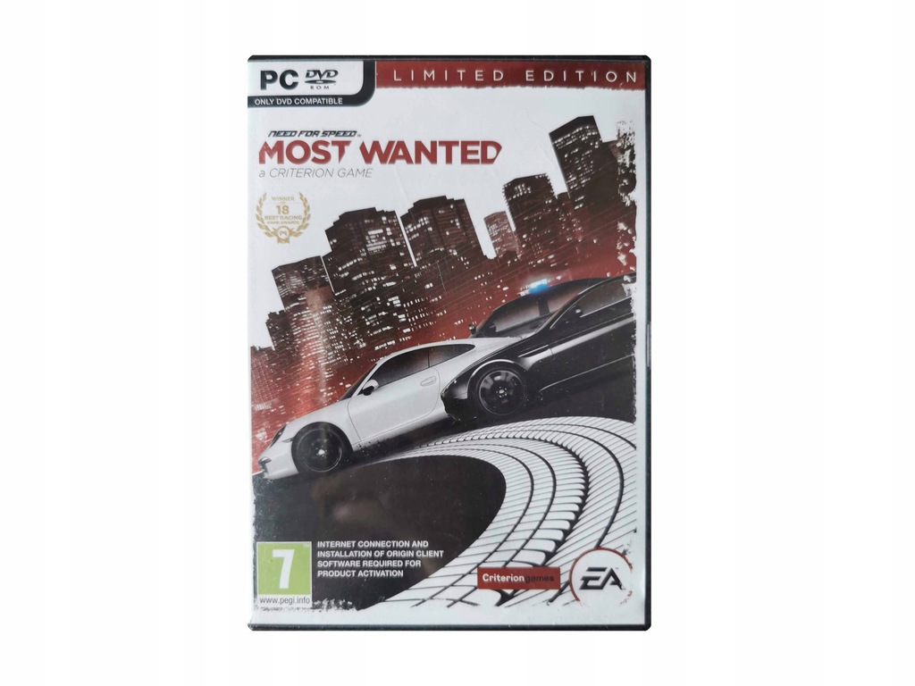 Need For Speed Most Wanted Limited Edition - 14976270307 - oficjalne ...