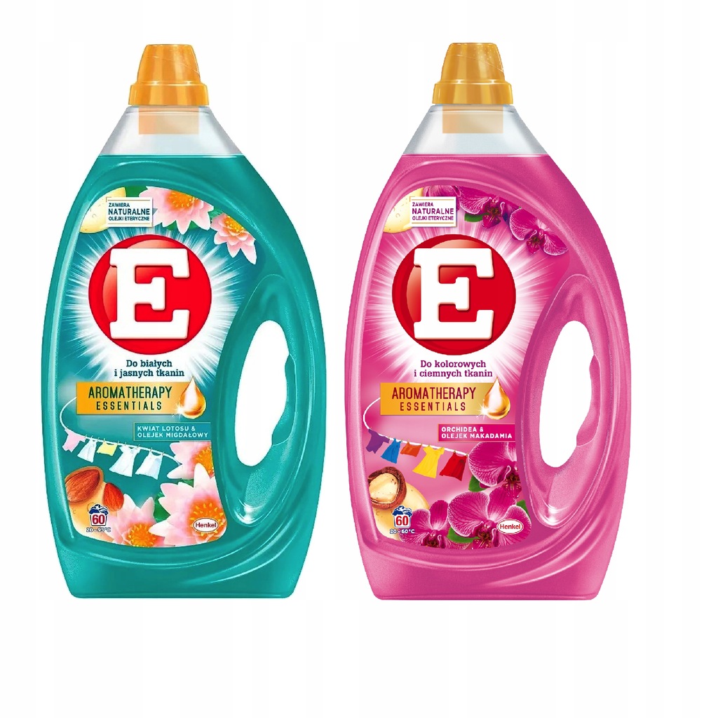 E Żel Prania Kolorowych i Ciemnych Tkanin 120pr 6L - 9688474033 - oficjalne archiwum Allegro