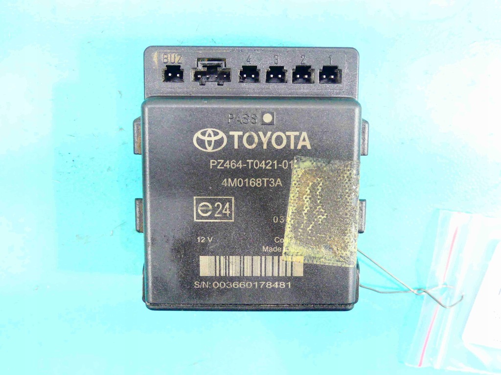 STEROWNIK MODUŁ PDC TOYOTA COROLLA VERSO II - 13892580488 - oficjalne ...