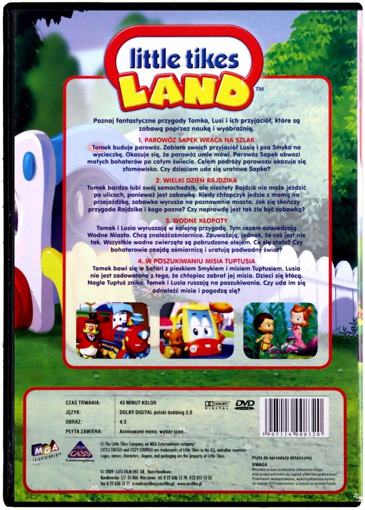 LITTLE TIKES - W KRAINIE ZABAWEK (DVD) - 12428131040 - oficjalne ...