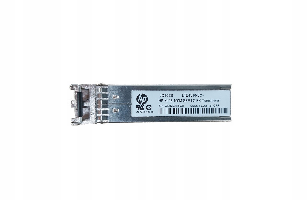 HP JD102B X115 LTD1310-BC+ 100M SFP LC FX GBIC 131 - 12064826479 ...