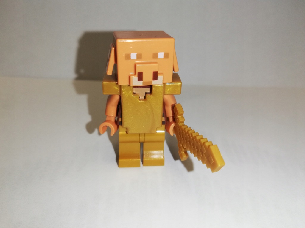 Mini figurka Minecraft lego Piglin - 12714404448 - oficjalne archiwum ...