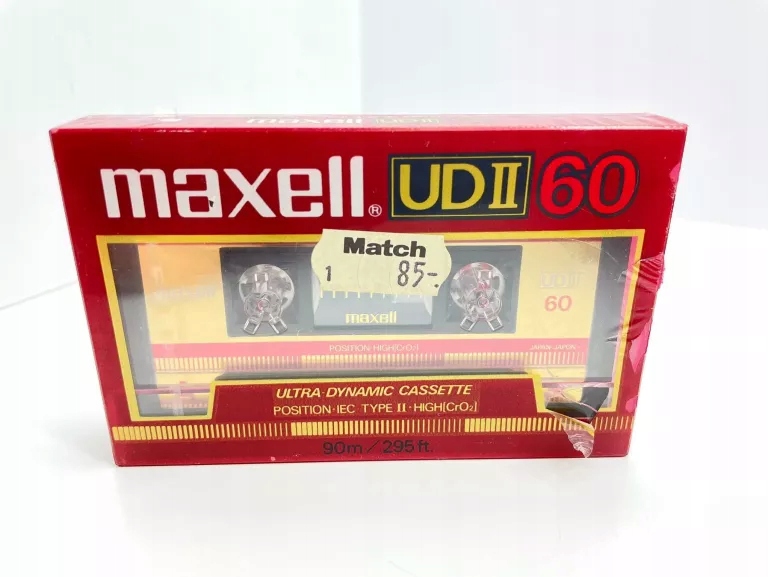 KASETA MAGNETOFONOWA MAXELL UD II 60 - 13157407215 - oficjalne archiwum Allegro