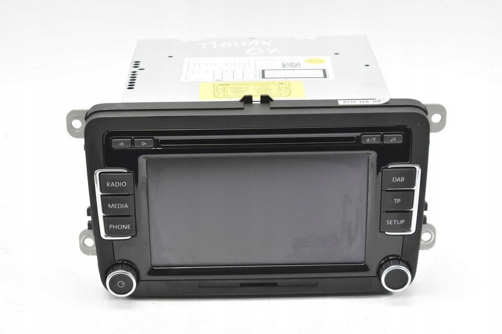 RADIO FABRYCZNE CD 3C8035195H VW TIGUAN I GOLF VI - 8881587706 - oficjalne archiwum Allegro