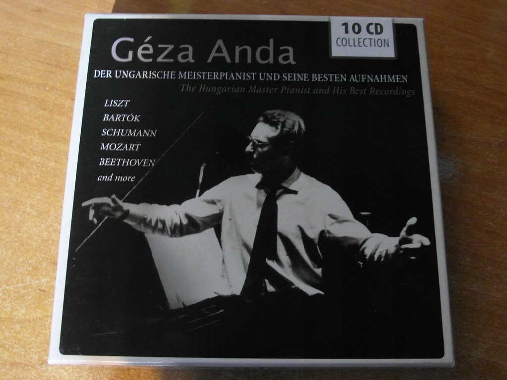GEZA ANDA - UNGARISCHE MEISTERPIANIST 10 CD - 12175625465 - oficjalne ...