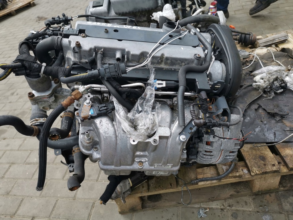 SILNIK KOMPLETNY OPEL MERIVA ASTRA G 1.6 16V Z16XE - 12301614176 ...