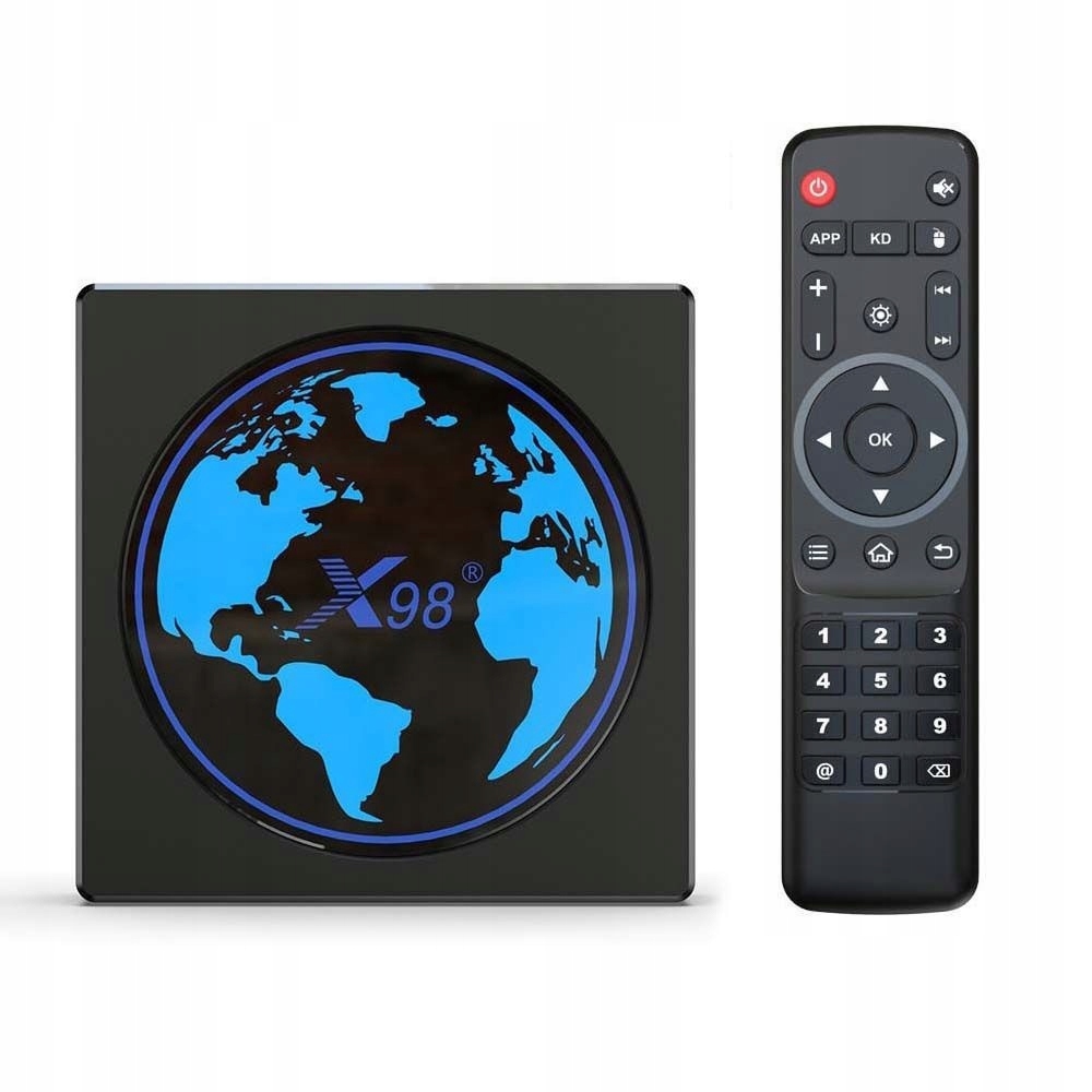 SMART TV BOX X98 MINI PLUS Android 11 dysk WiFi 4K - 11554044950 ...