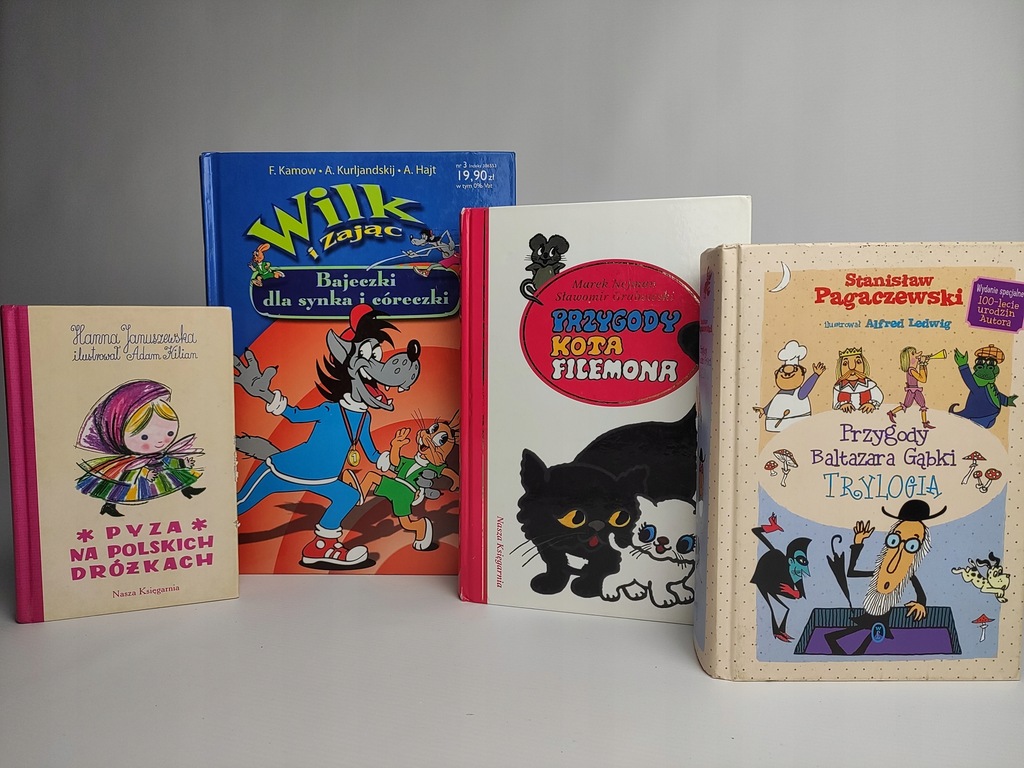 Bajki PRL-Pyza,Wilk i zając,Baltazar Gąbka,Filemon - 13369675907 ...