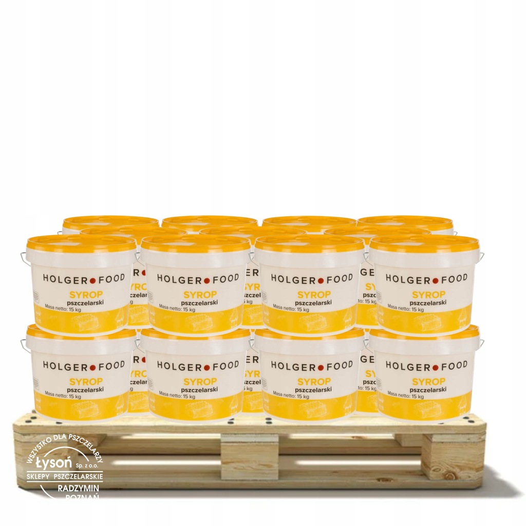 Syrop pokarm dla pszczół Holger Food wiadr 22x15kg - 13124737244 ...