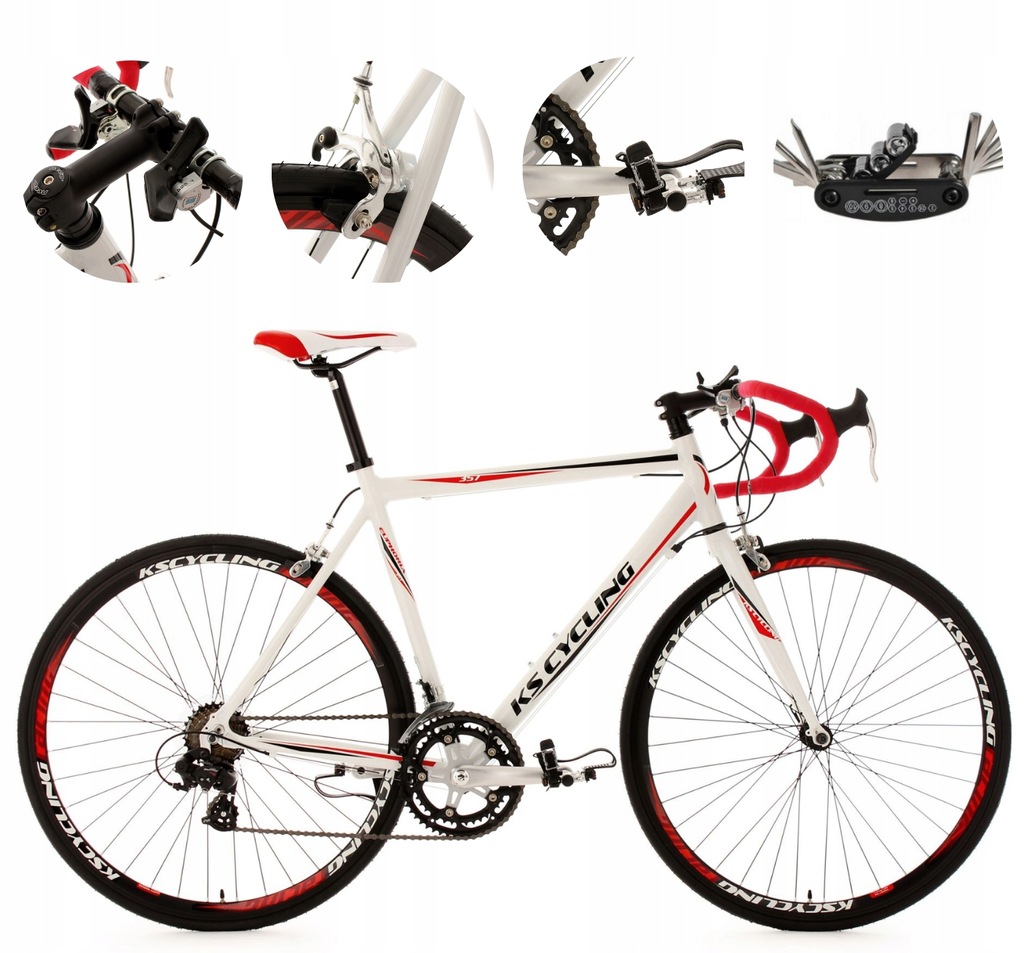 Męski Rower Szosowy Koła 28 Aluminium Lekki Rama 22 Cale Kolarzówka ...