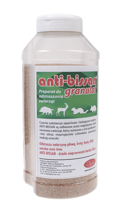 Anti-Bissan granulat odstraszający zwierzynę 1kg - 6767635388 ...