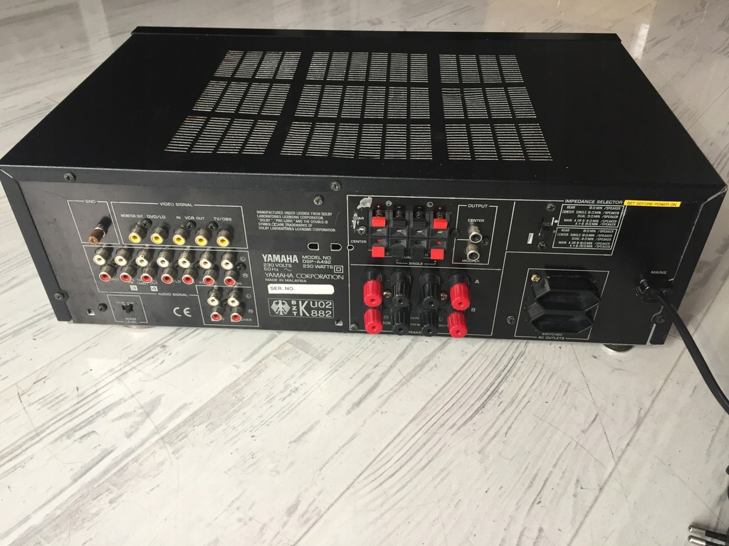 Купить КРУТОЙ УСИЛИТЕЛЬ YAMAHA DSP-A492: отзывы, фото и характеристики на Aredi.ru (10103153443)