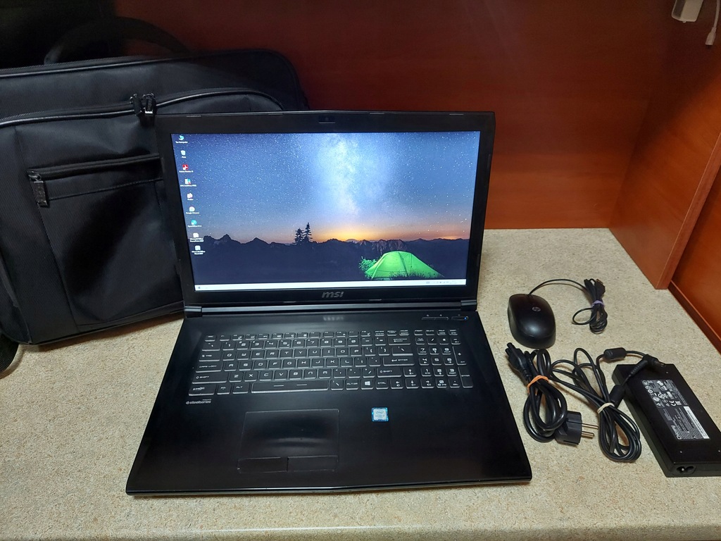 MSI GL72 6QF i7-6700HQ 17.3 12GB 256GB 1TB GTX960M - 13220844788 - oficjalne archiwum Allegro