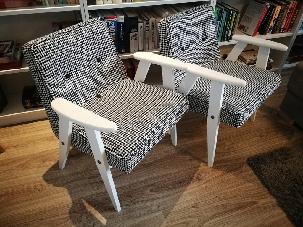 Fotele Chierowski 366 - po renowacji - komplet! - 7805994086 ...