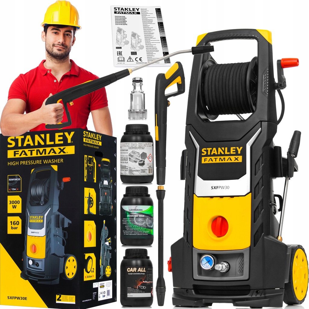 MYJKA CIŚNIENIOWA STANLEY FATMAX 260 BAR MOSIĘŻNA - 11949201547 - oficjalne archiwum Allegro