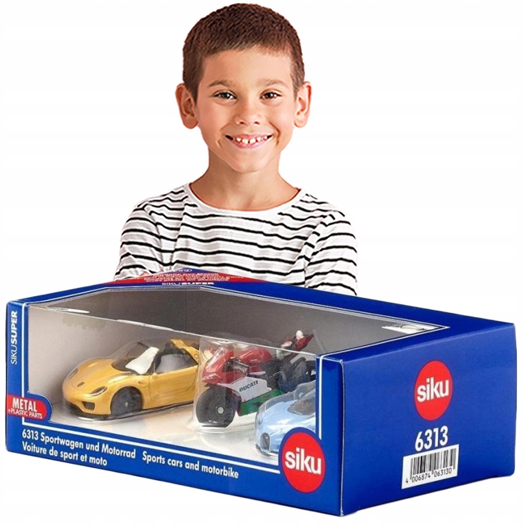 SIKU Zestaw dla DZIECI Podarunkowy Auta Motor - 13392683400 - oficjalne ...