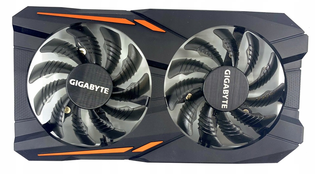GIGABYTE GTX1050 WINDFORCE - WENTYLATORY 100% OK - 11441156644 ...